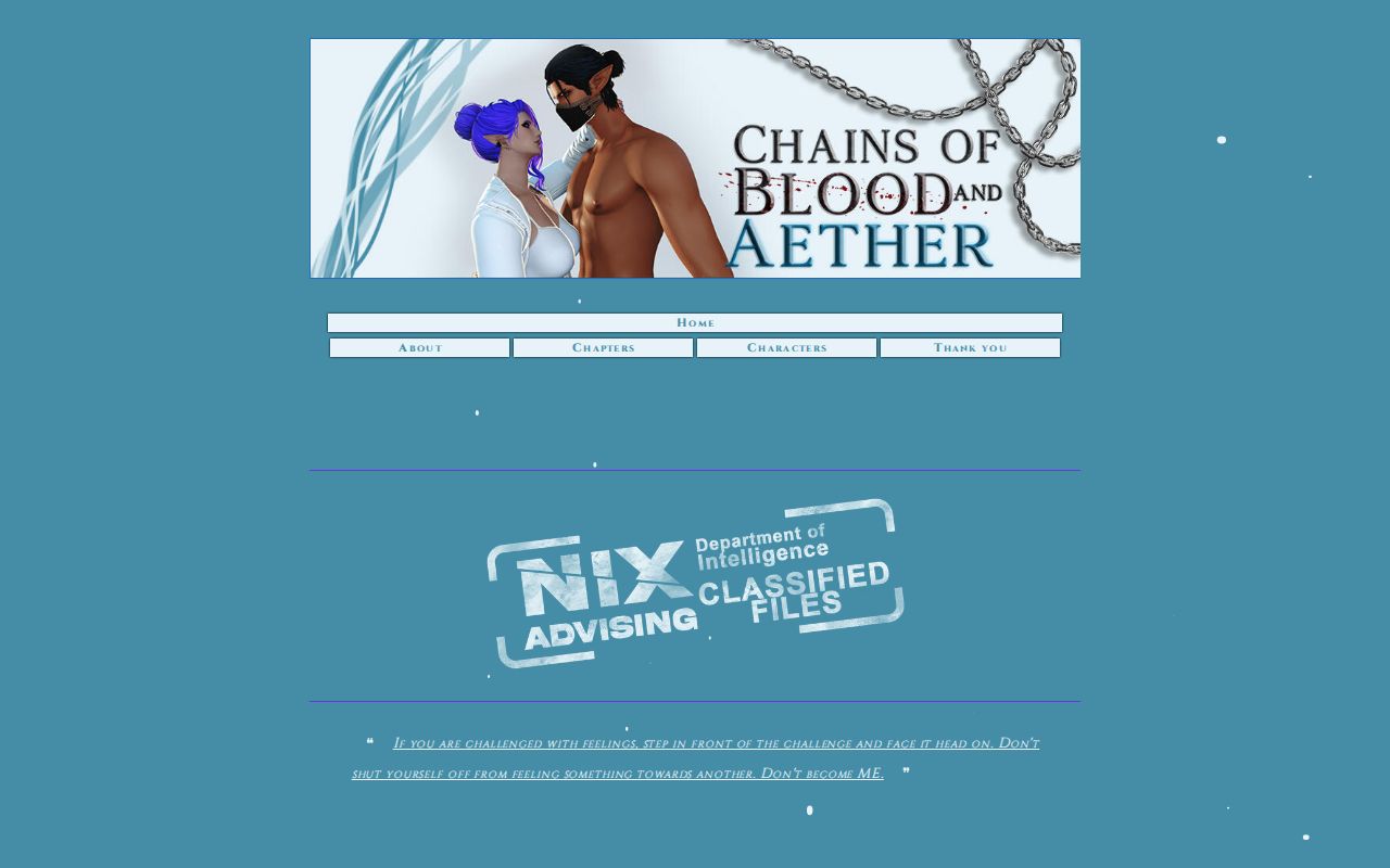 Chains of Blood and Aether